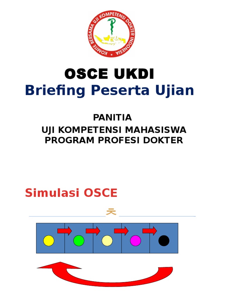 Briefing Peserta Ujian OSCE-UKDI | PDF