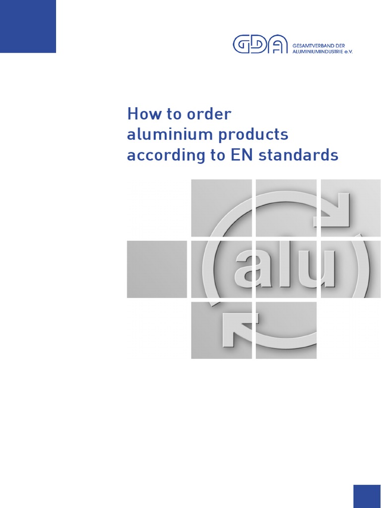 How To Order Al Products According To EN Standards PDF | PDF | Business