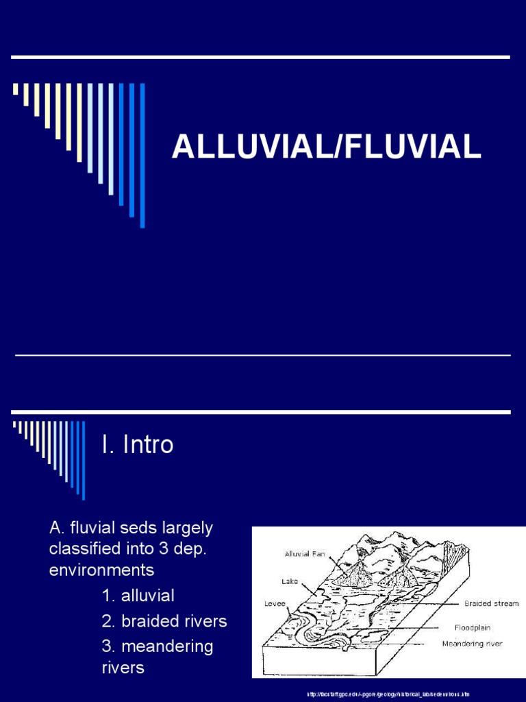 ALLUVIAL Meandering River | PDF | Deposition (Geology) | River
