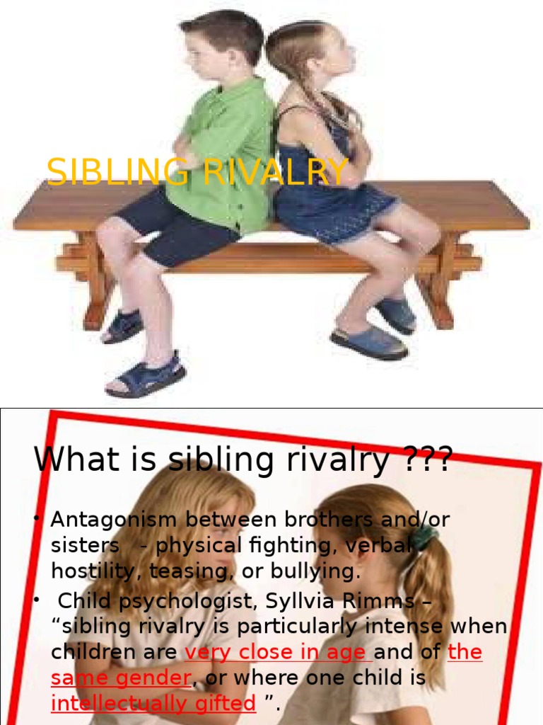Sibling Rivalry | PDF | Sibling | Neuroscience