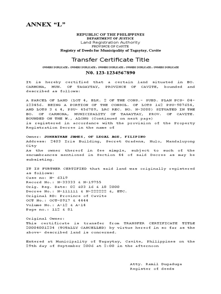 TCT Tagaytay | PDF | Science & Mathematics