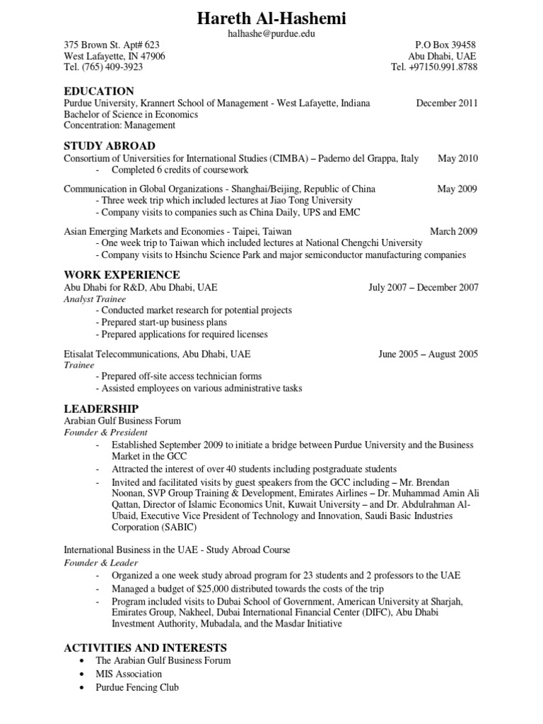 Hareth Resume | PDF