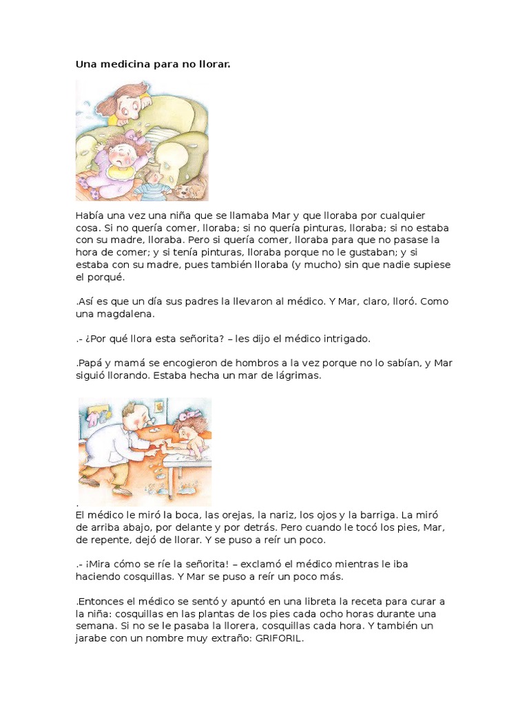Una Medicina para No Llorar | PDF