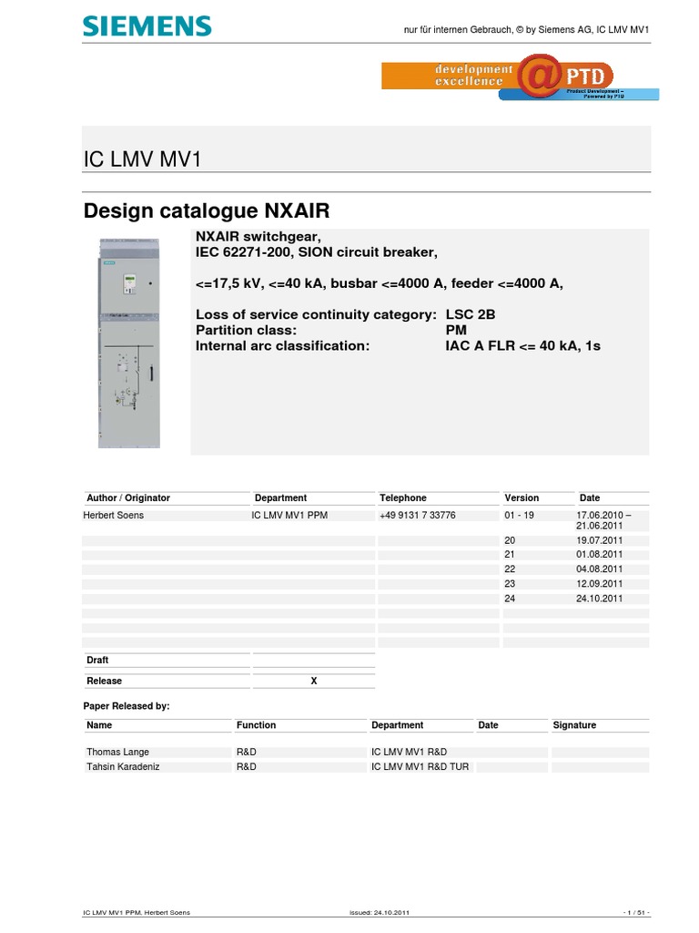 NXAIR Design Catalogue PDF | PDF | Transformer | Insulator (Electricity)