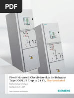 GHA - GIS Up To 40.5kV (Schneider) | PDF | Power (Physics) | Electric Power