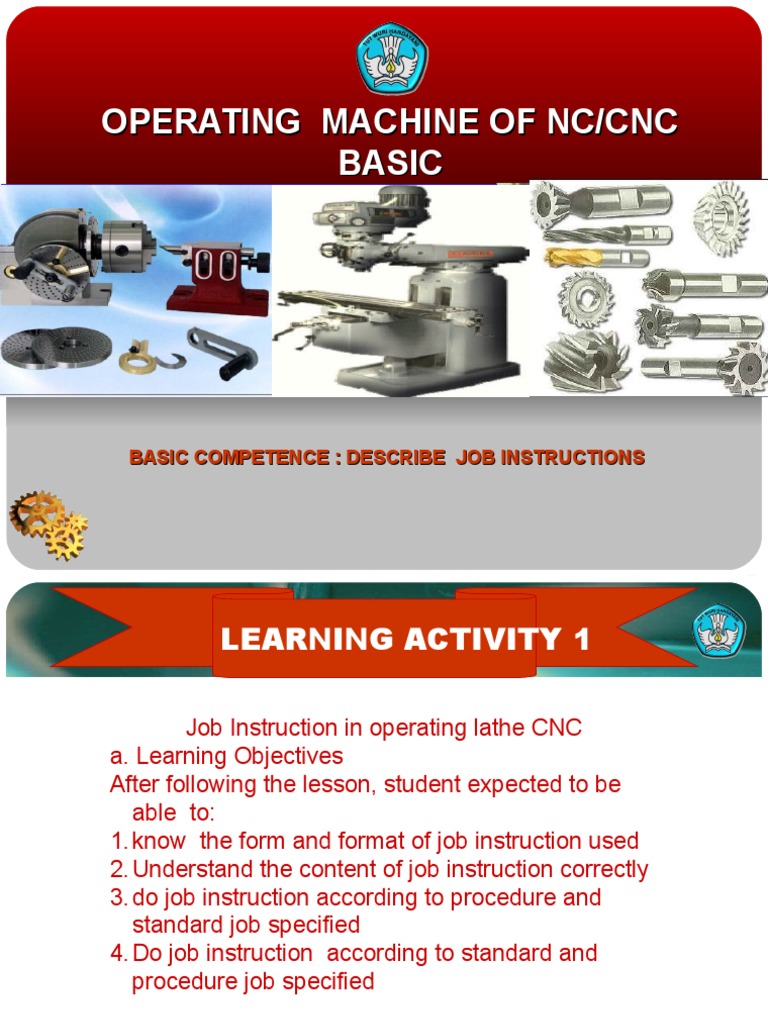 CNC Lathe Job Instruction Guide | PDF | Technology & Engineering
