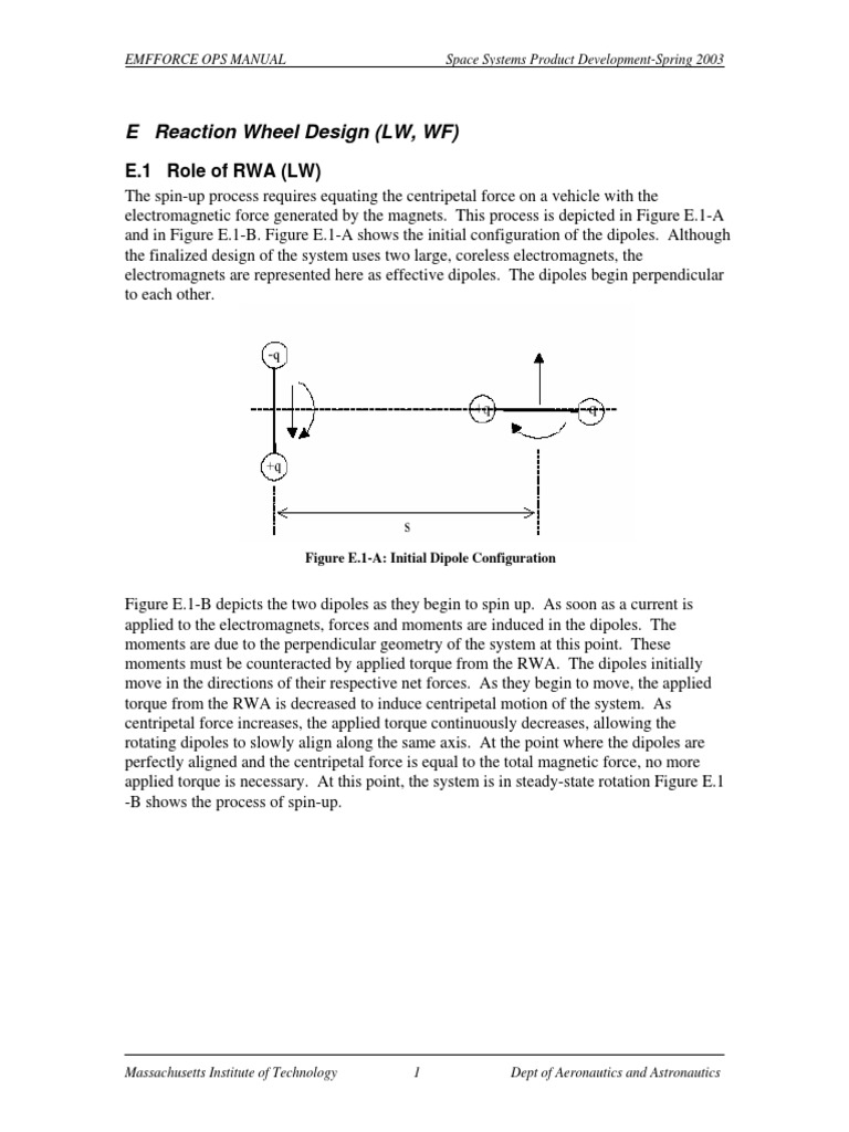 Reaction Wheel Design | PDF | Angular Momentum | Torque