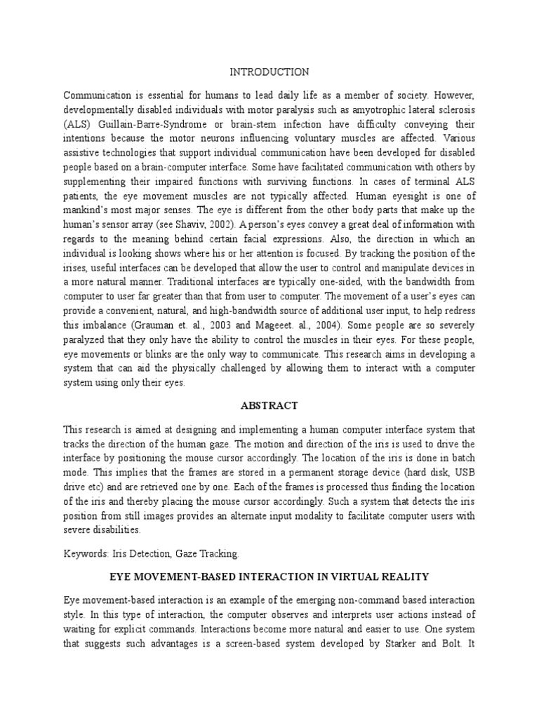 HCI Assignment | PDF | Virtual Reality | User Interface