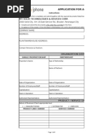 Pcab Application Form | PDF | Identity Document | Affidavit