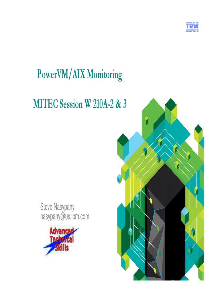 PowerVM AIX Monitoring Mitec W210A 2&3 | PDF | Central Processing Unit | Thread (Computing)