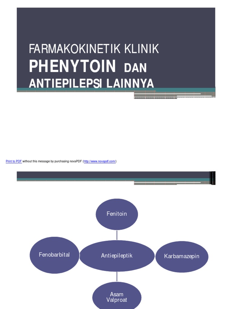Farmakokinetik Fenitoin | PDF | Perawatan Medis | Penyakit dan Gangguan