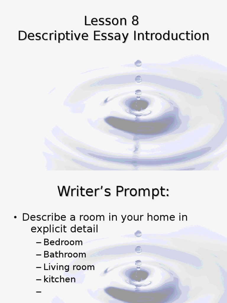 Descriptive Essay Introduction | Download Free PDF | Virginia Woolf ...