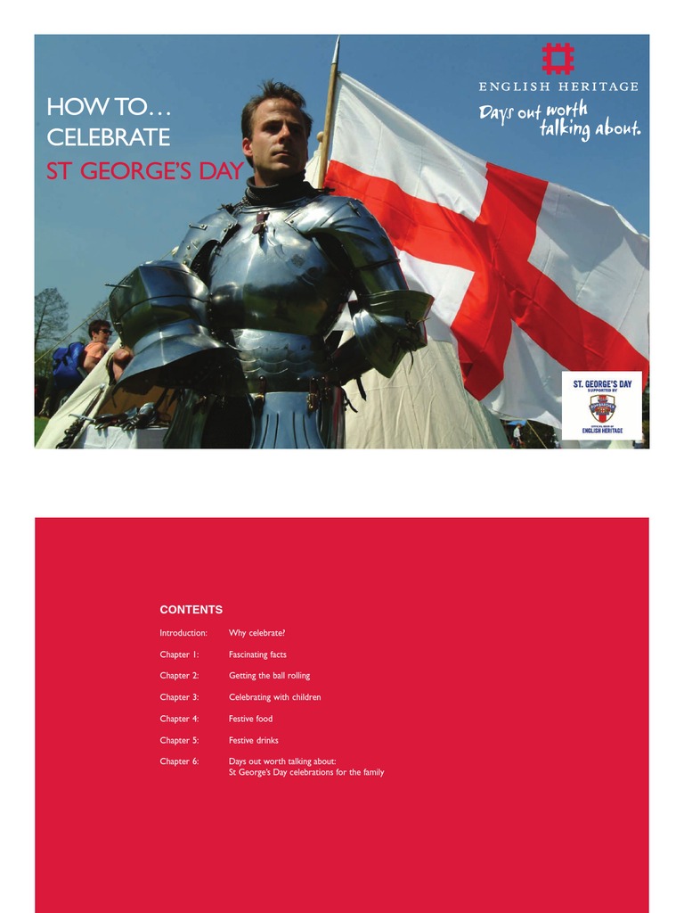 How To Celebrate ST George's Day Guide | PDF | Food And Drink ...