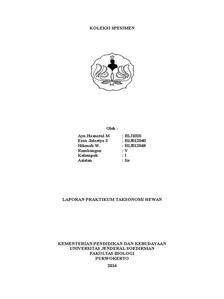 Koleksi Spesimen | PDF