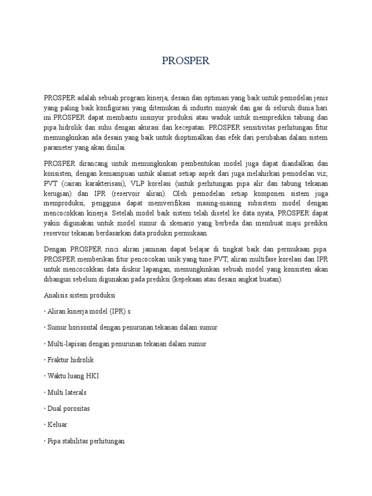 Prosper | PDF | Teknologi & Rekayasa