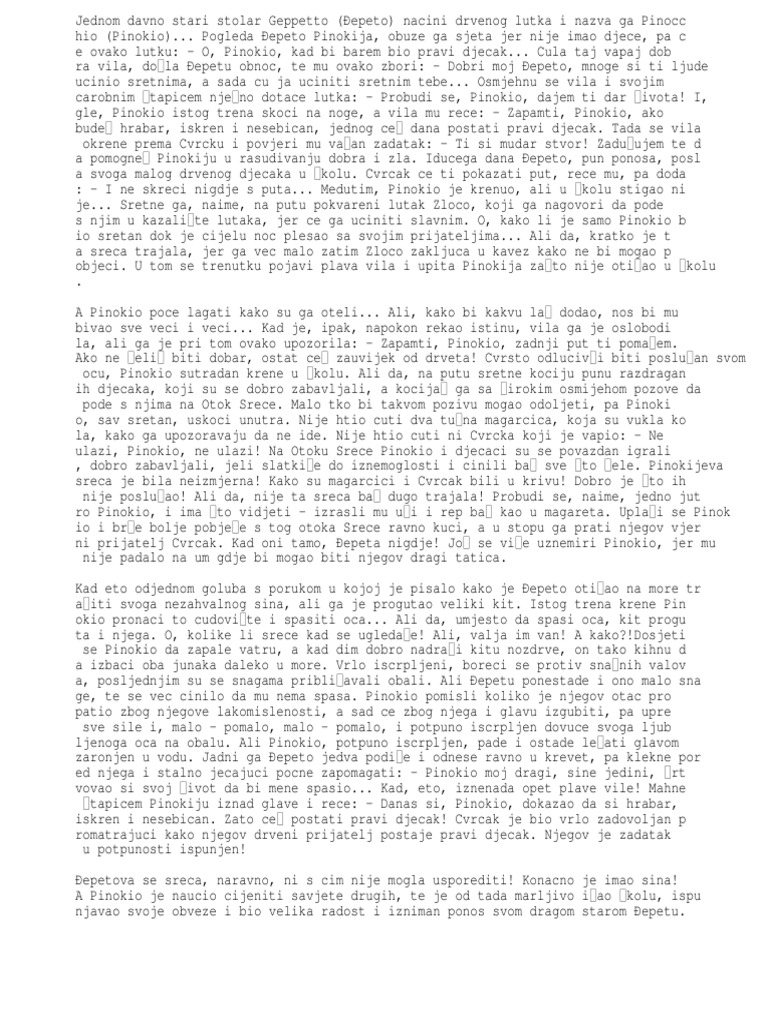 Pinokio | PDF