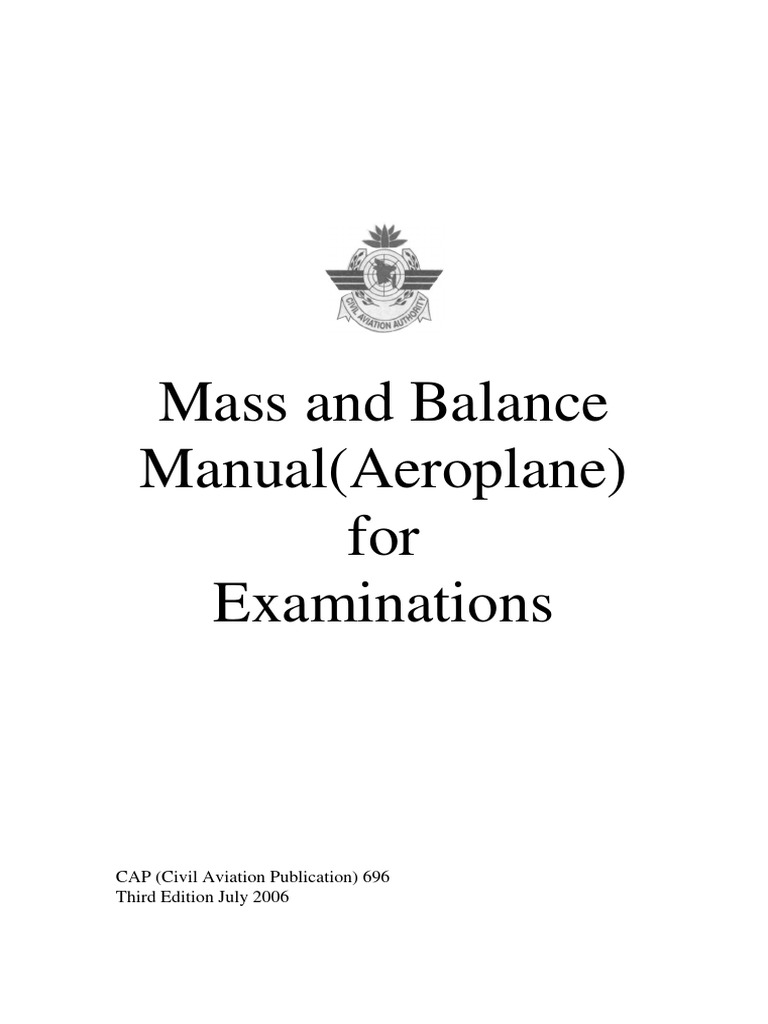 CAP696 | PDF | Aeronautics | Aerospace Engineering