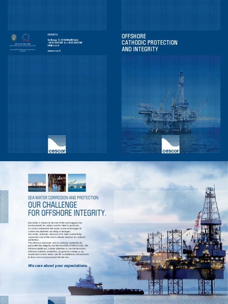 CESCOR Brochure Offshore PDF | PDF | Corrosion | Chemistry