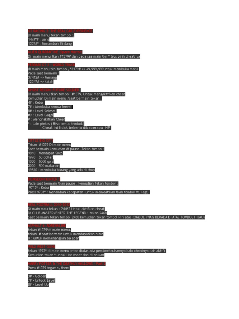 Cheat Game Java Pdf Cheating In Video Games Computer Art