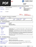 MSDS Clorox High Efficiency Bleach Cleaner 0607 | PDF | Chemical ...