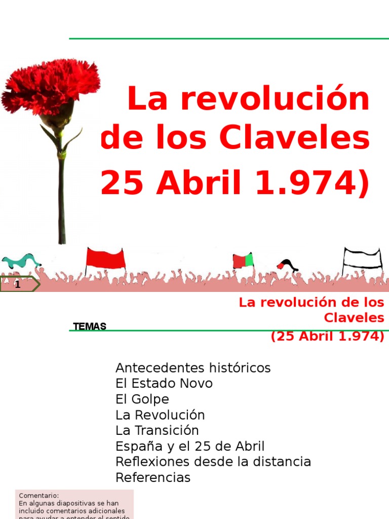 La Revolución de Los Claveles Comentado | PDF | Portugal | Democracia