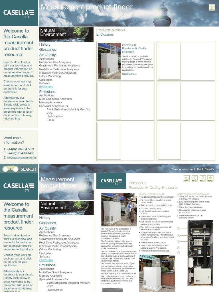 Welcome To The Casella Measurement Product Finder Resource.: Natural ...