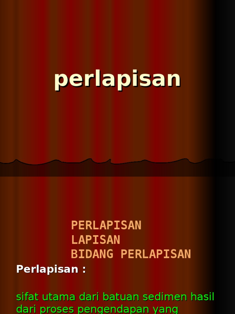 Perlapisan | PDF