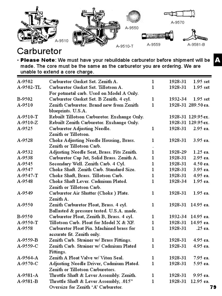 Zenith PDF | PDF | Distributor | Carburetor