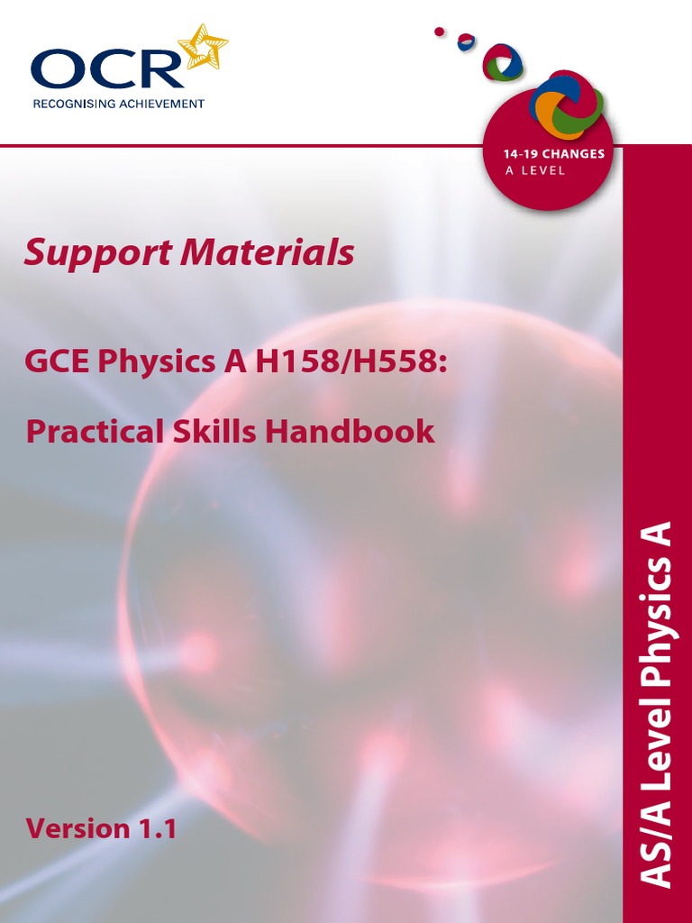 As A 2 Physics Practical Handbook | PDF | Experiment | Accuracy And Precision