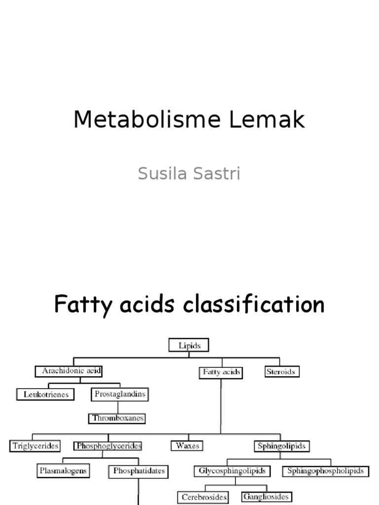 Metabolisme Lemak Gizi | PDF | Lipoprotein | Cholesterol