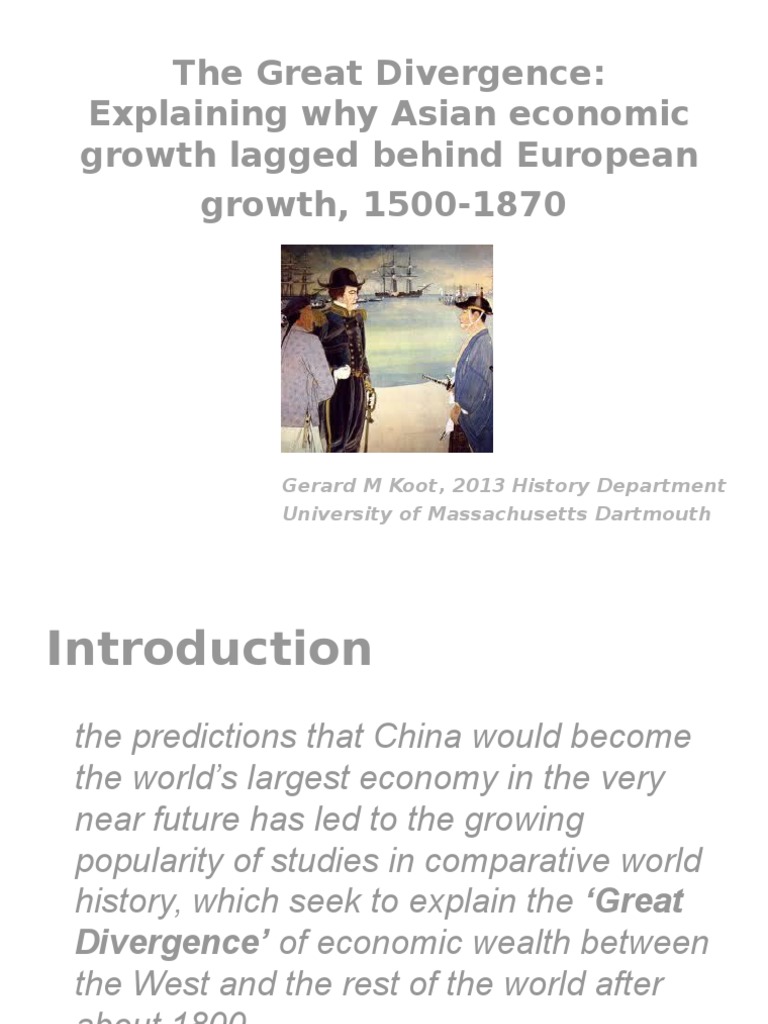 The Great Divergence | PDF | Economics | Economies