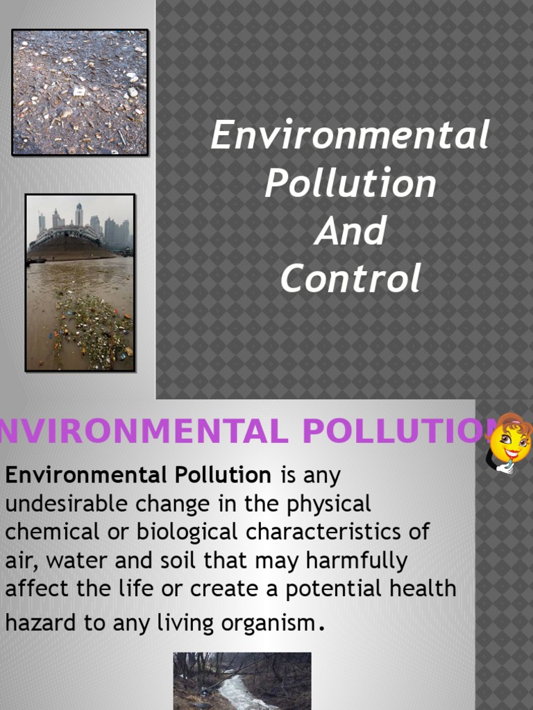Types and Effects of Environmental Pollution | PDF | Pollution | Air ...