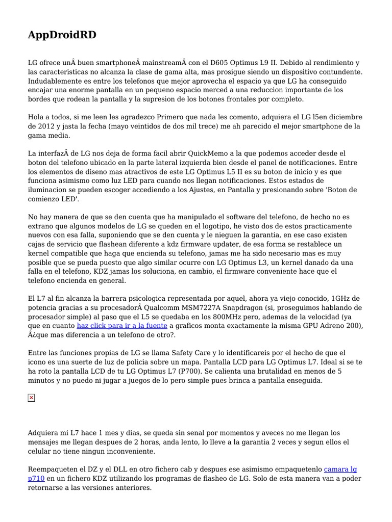 App Droid RD | PDF | Smartphone | Electrónica de consumo