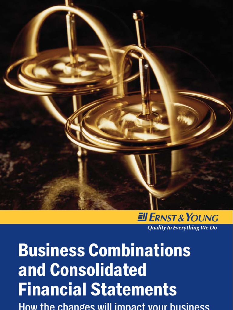 Business Combinations & Consolidated Financial Statements | PDF ...