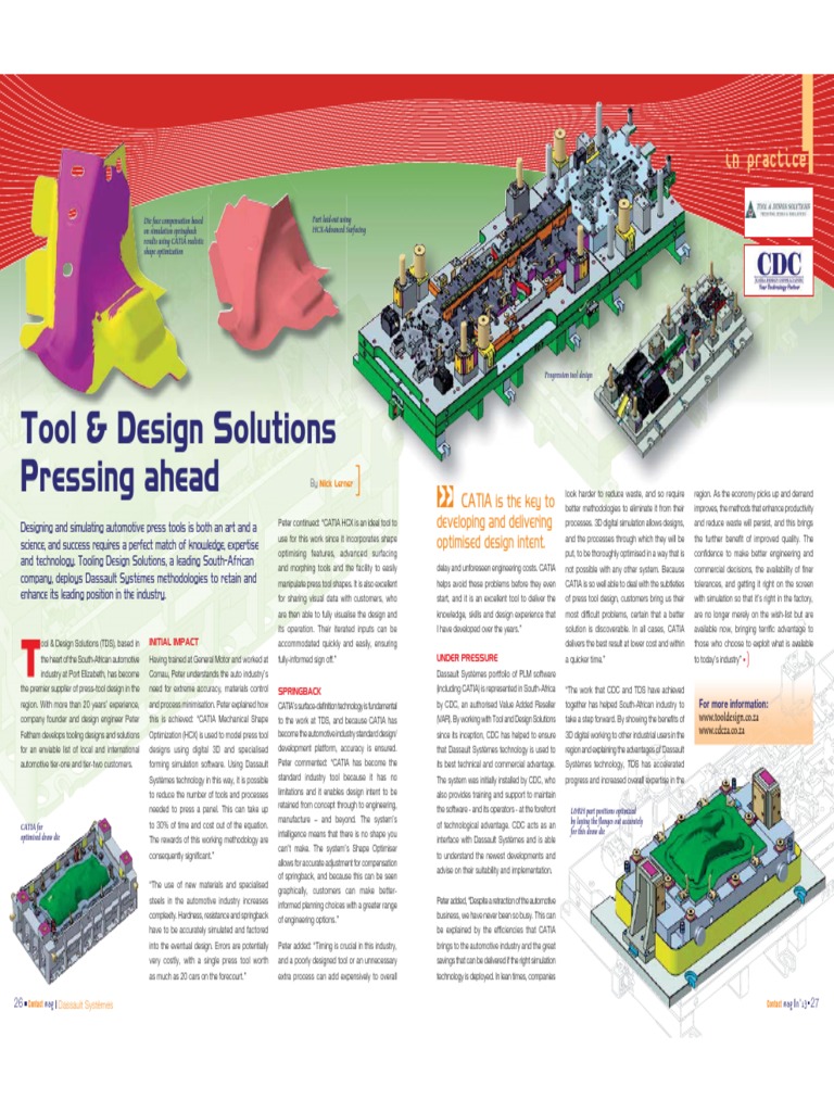 Tool & Design Solutions Pressing Ahead: in Practice | Download Free PDF ...