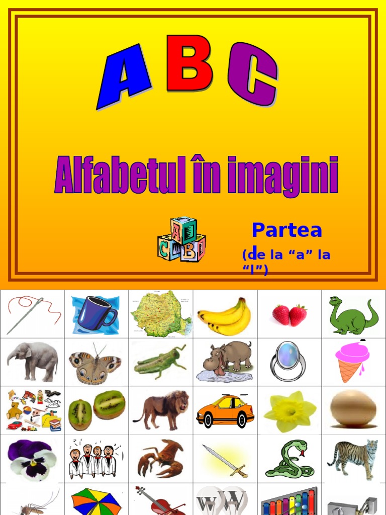 Alfabetu Lin Imagini | PDF