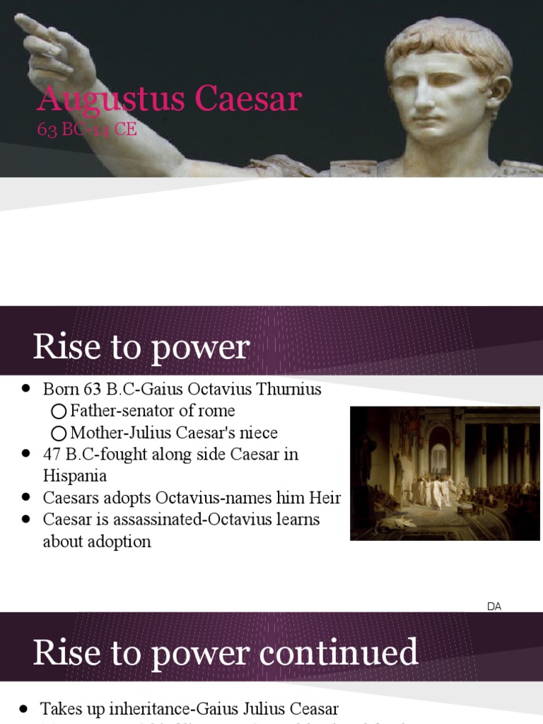 Augustus Caesar | Augustus | Mark Antony