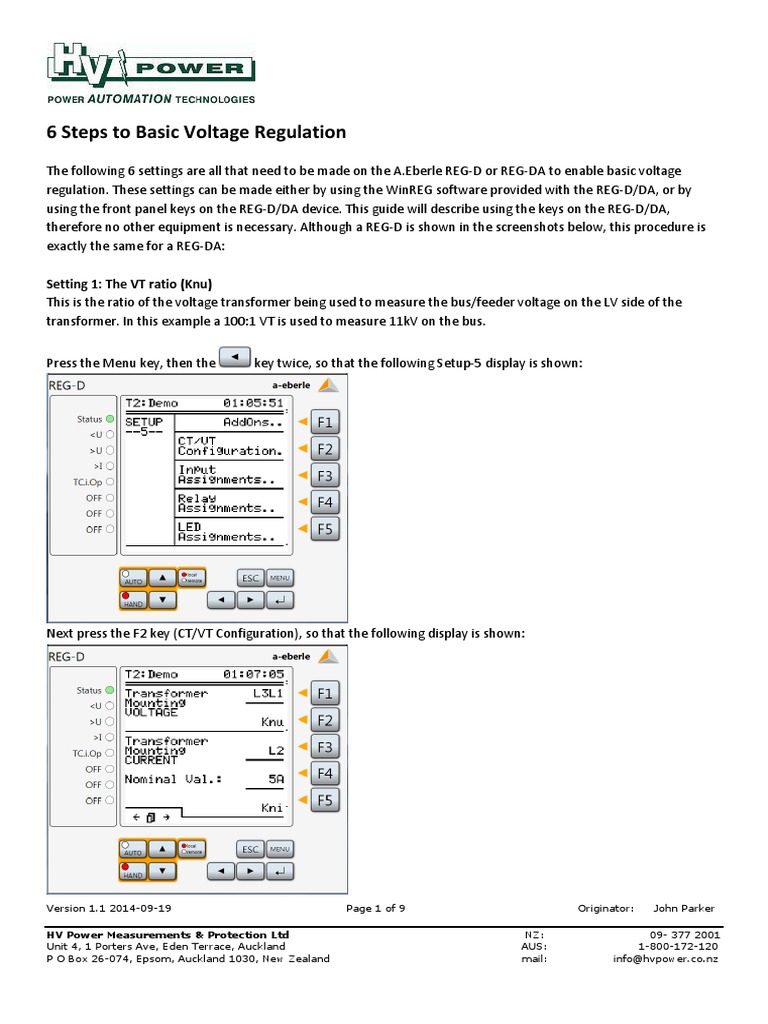 6 Steps To Basic Voltage Regulation | PDF | Manufactured Goods ...