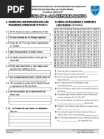 Cuestionario Sobre Cuaresma y Semana Santa Grado 7 | PDF | Prestado ...
