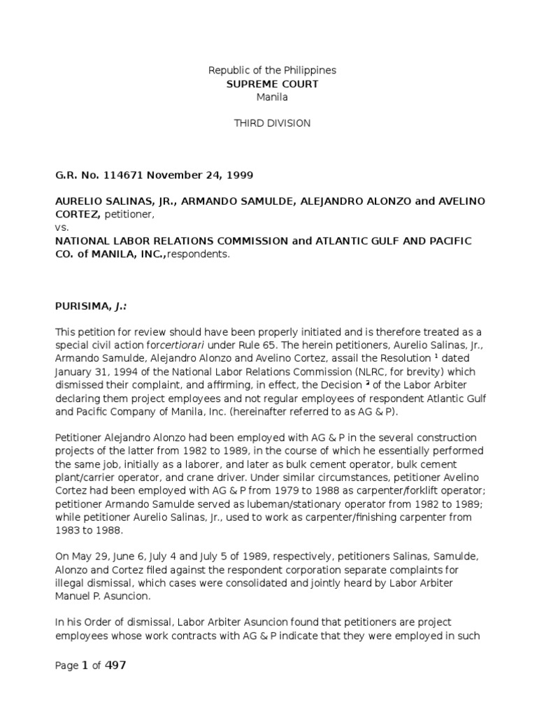 Labor Cases | PDF | Overtime | Employment