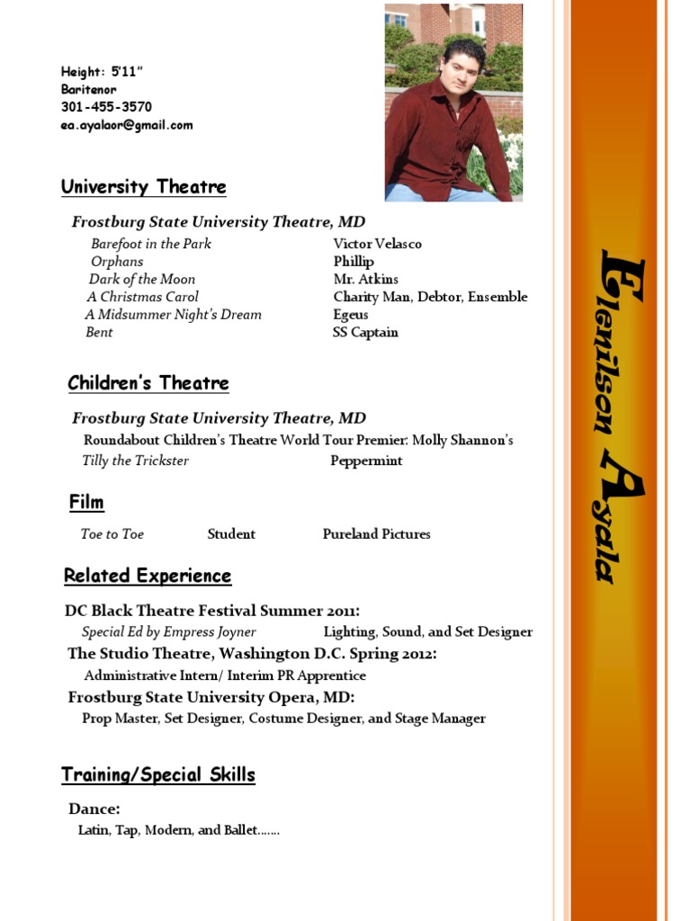 Resume 1 | PDF | Language Arts & Discipline | Poetry