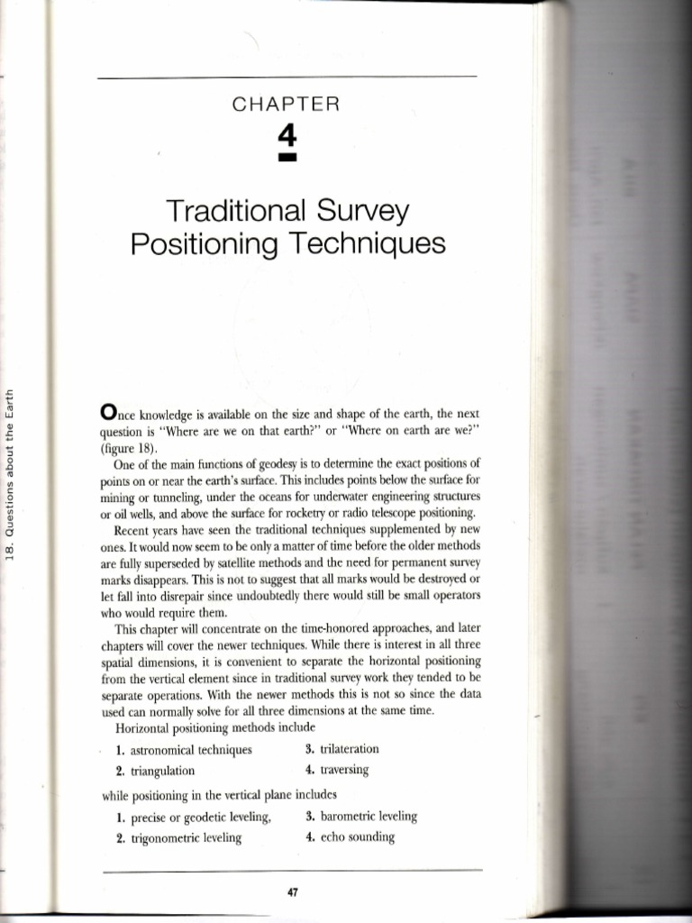 Horizontal vs Vertical Positioning Techniques | PDF | Longitude | Time
