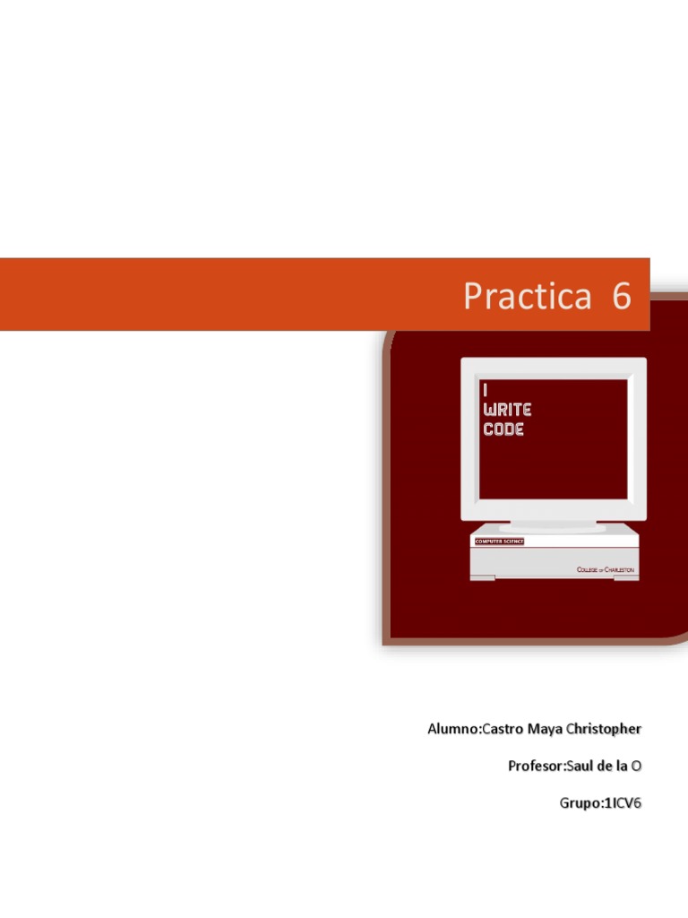 Practica 6 Programacion Estructura en C | PDF