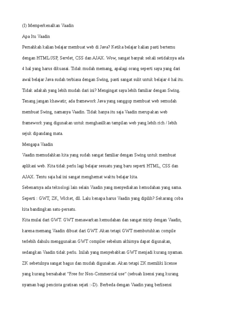 Modul Panduan Java Lengkap | PDF | Seni | Komputer