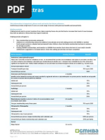 Bupa Cash Plan Benefits Overview | PDF | Patient | Psychotherapy