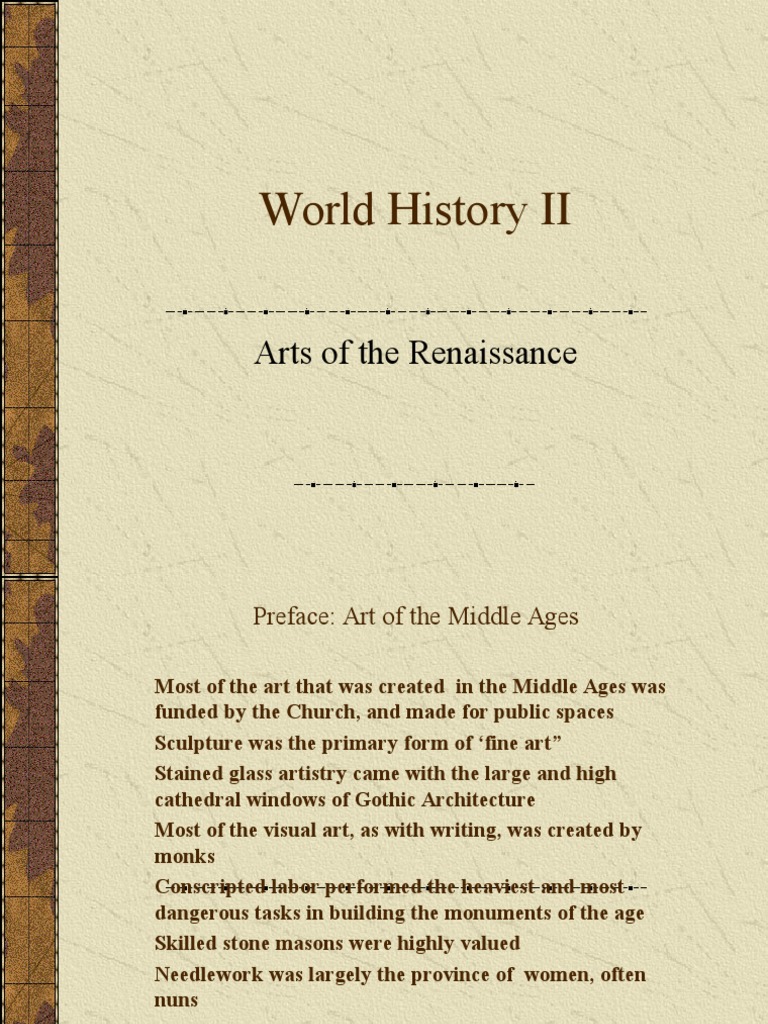 Renaissance Art PowerPoint | Download Free PDF | The Prince | Renaissance