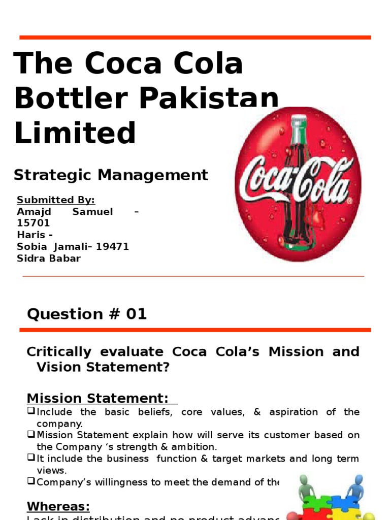 Case Study Coca Cola | PDF | Coca Cola | Competition