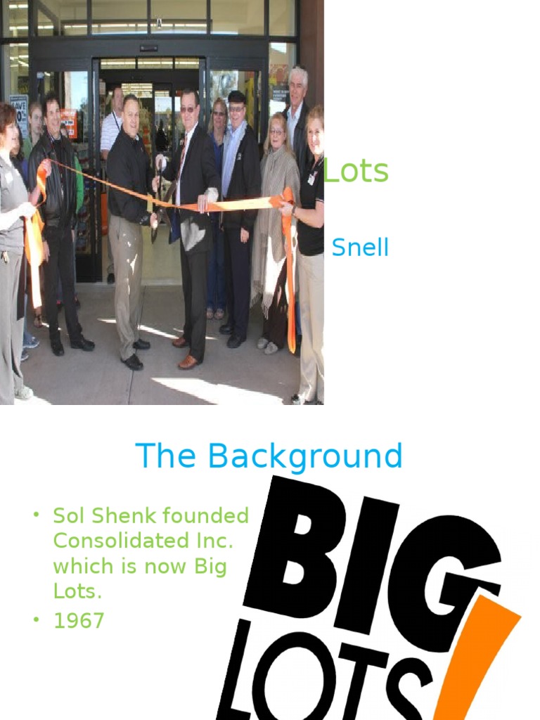 Big Lots Overview: Products and Jobs | PDF