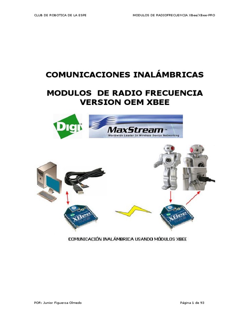 Teoria y Programacion Modulos XBEE | PDF | Poco | USB