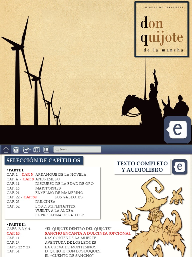Quijote - Guía de Lectura | PDF | Don Quijote | Miguel De Cervantes
